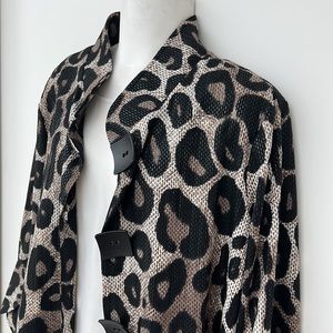 Frank Lyman Design | Jackets & Coats | Frank Lyman Design Leopard Print ...